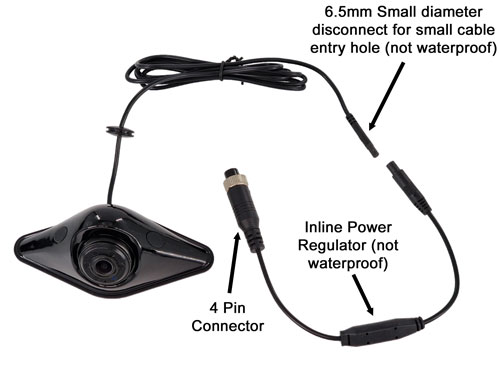 Reversing Cameras UK Ltd > 7" Slimline Monitor Reversing Camera Kits ...