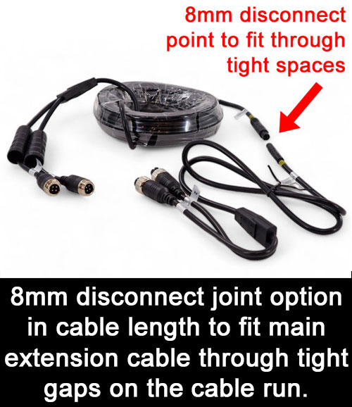Reversing Cameras UK Ltd > Cabled Reversing Camera Kits > Dual View ...