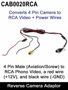 Reversing Cameras UK Ltd > Spare Parts / Accessories / Adaptors for ...