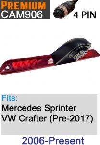 Reversing Cameras UK Ltd > Van Brake Light Reversing Camera Kits > VW Volkswagen Crafter ...