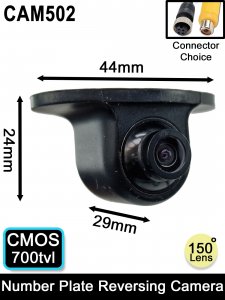Reversing Cameras UK Ltd > Reversing Cameras > Numberplate Reverse Cameras