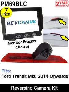 Reversing Cameras UK Ltd > Van Brake Light Reversing Camera Kits > Ford Transit Reversing Camera ...