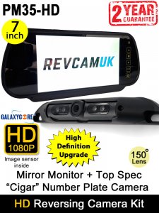 Reversing Cameras UK Ltd > Cabled Reversing Camera Kits > Number Plate ...