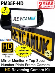Reversing Cameras UK Ltd > Cabled Reversing Camera Kits > Number Plate ...