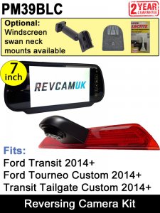 Reversing Cameras UK Ltd > Van Brake Light Reversing Camera Kits > Ford Transit Reversing Camera ...