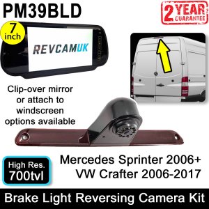 Reversing Cameras UK Ltd > Van Brake Light Reversing Camera Kits > VW Volkswagen Crafter ...