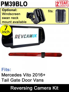 Reversing Cameras UK Ltd > Van Brake Light Reversing Camera Kits > Mercedes Vito Reversing ...