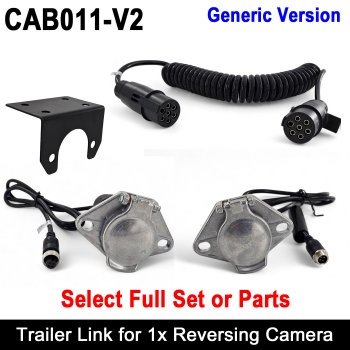 Reversing Cameras UK Ltd > Trailer Link Connections for rear view ...