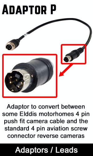 Reversing Cameras UK Ltd > Reversing Camera Cable Adaptors > Elddis ...