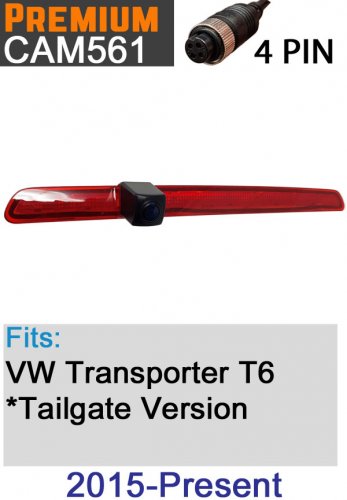 Reversing Cameras Uk Ltd Brake Light Reverse Cameras Vw Transporter