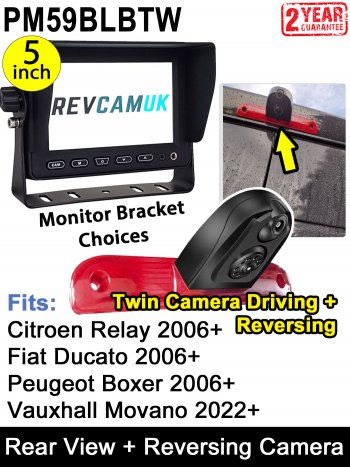 Reversing Cameras UK Ltd > Van Brake Light Reversing Camera Kits > Dual ...