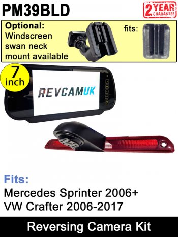 Reversing Cameras UK Ltd > Van Brake Light Reversing Camera Kits > Mercedes Sprinter (2006 ...