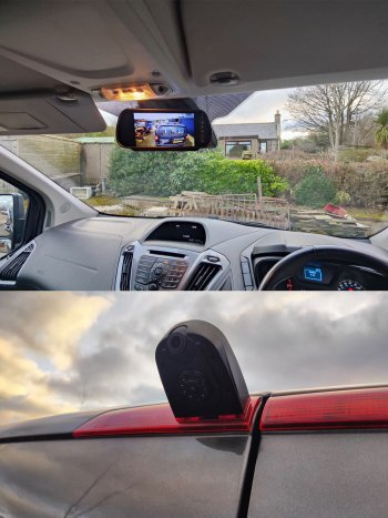 Reversing Cameras UK Ltd > Van Brake Light Reversing Camera Kits > Ford ...