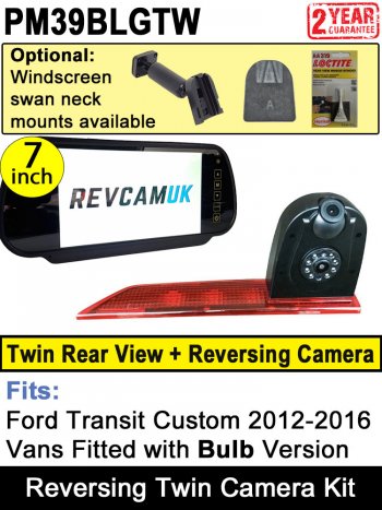 Reversing Cameras UK Ltd > Van Brake Light Reversing Camera Kits > Ford ...