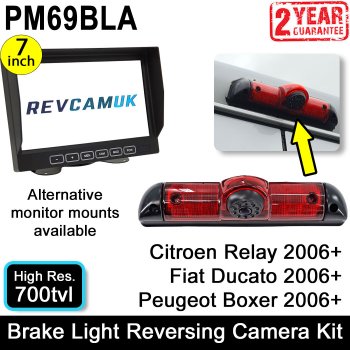 Reversing Cameras UK Ltd > Van Brake Light Reversing Camera Kits ...