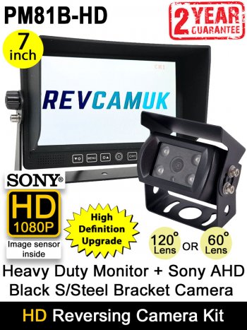 Reversing Cameras UK Ltd > 7" Heavy Duty Monitor Reversing Camera Kits ...