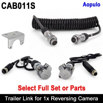 Reversing Cameras UK Ltd > Trailer Link Connections for rear view ...