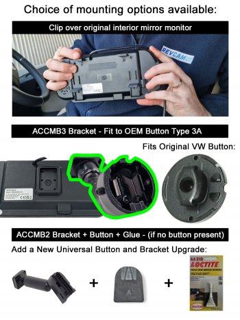 Reversing Cameras UK Ltd > Van Brake Light Reversing Camera Kits > VW ...