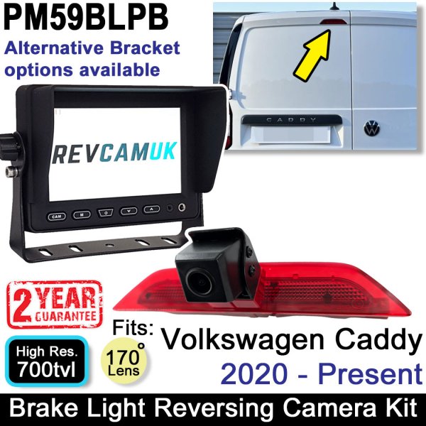 Reversing Cameras UK Ltd > Van Brake Light Reversing Camera Kits > VW Volkswagen Caddy Reversing ...