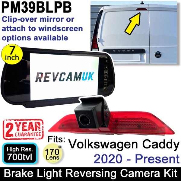 Reversing Cameras UK Ltd > Van Brake Light Reversing Camera Kits > VW Volkswagen Caddy Reversing ...