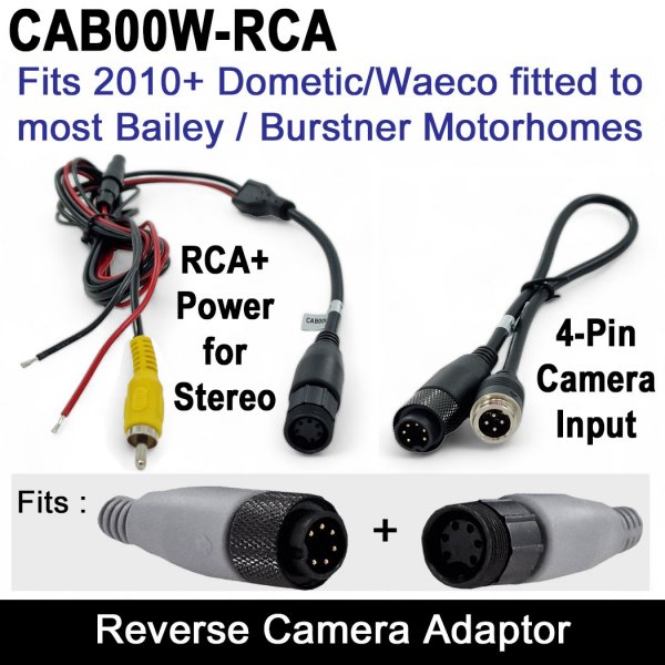 Reversing Cameras UK Ltd > Spare Parts / Accessories / Adaptors for reverse camera kits ...