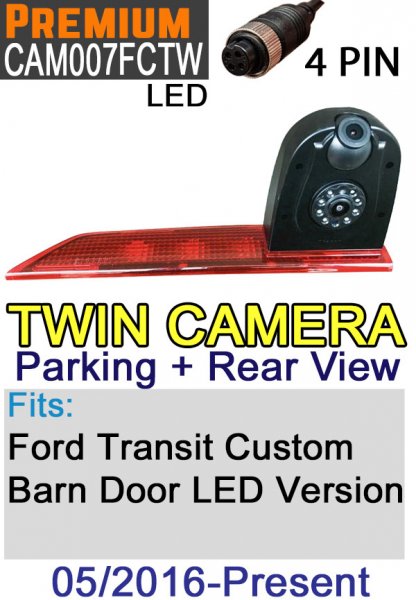 Reversing Cameras UK Ltd > Van Brake Light Reversing Camera Kits > Ford Transit Reversing Camera ...