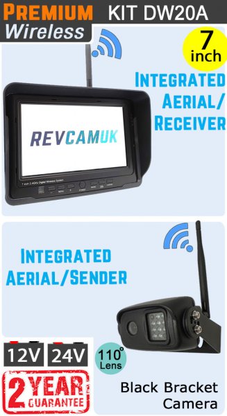 Reversing Cameras UK Ltd > Wireless Reversing Camera Kits