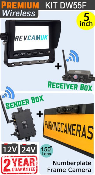 Reversing Cameras UK Ltd > Wireless Reversing Camera Kits