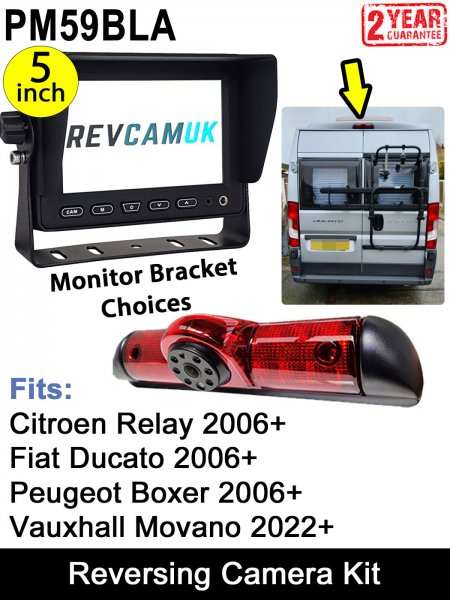 Reversing Cameras UK Ltd > Van Brake Light Reversing Camera Kits