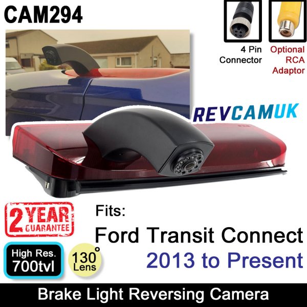 Reversing Cameras UK Ltd > Van Brake Light Reversing Camera Kits > Ford Transit Reversing Camera ...