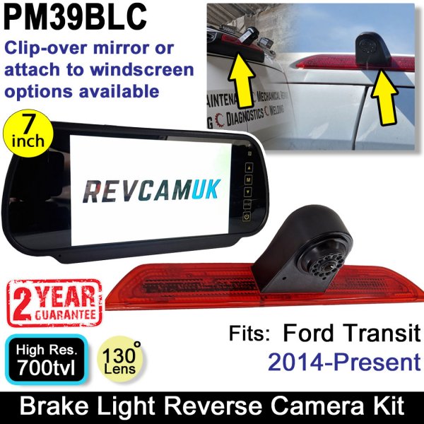 Reversing Cameras UK Ltd > Van Brake Light Reversing Camera Kits > Ford Transit Reversing Camera ...