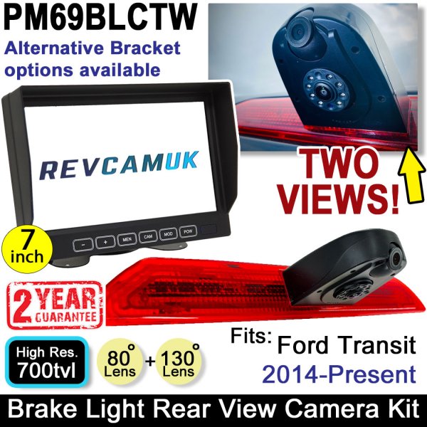 Reversing Cameras UK Ltd > Van Brake Light Reversing Camera Kits > Ford ...