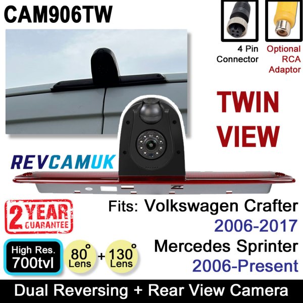 Reversing Cameras UK Ltd > Van Brake Light Reversing Camera Kits > VW ...