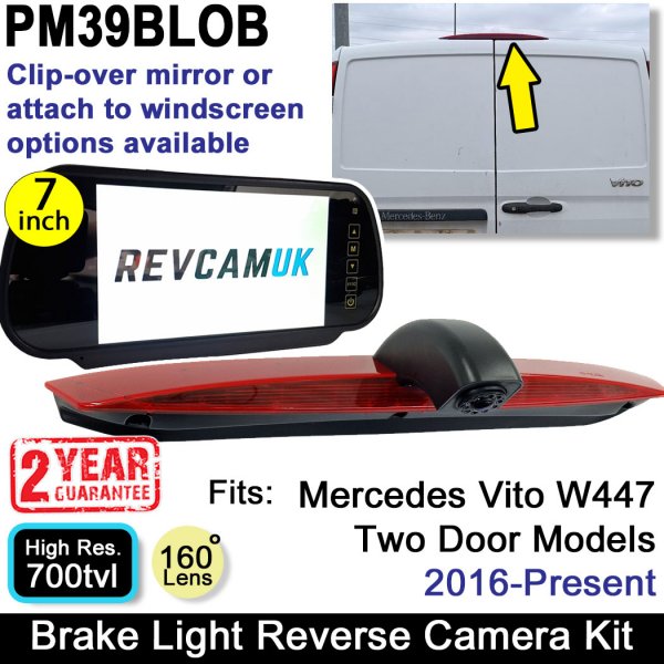 Reversing Cameras UK Ltd > Van Brake Light Reversing Camera Kits > Mercedes Vito Reversing ...