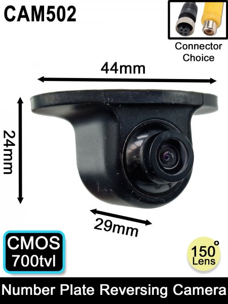 Reversing Cameras UK Ltd > Reversing Cameras > Numberplate Reverse Cameras