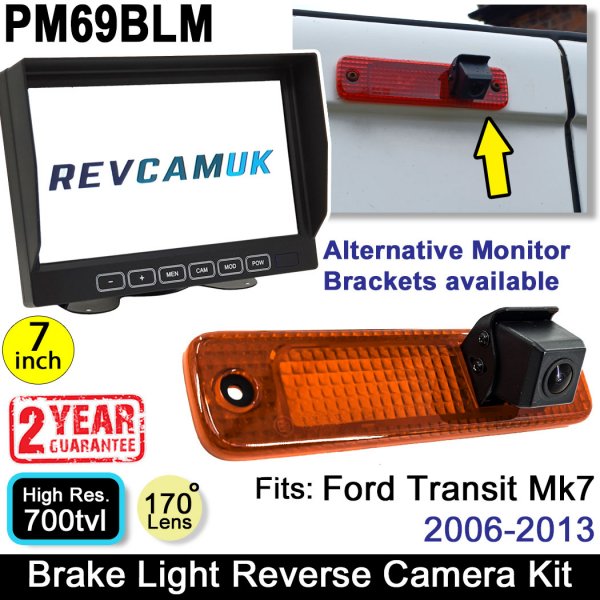 Reversing Cameras UK Ltd > Van Brake Light Reversing Camera Kits > Ford Transit Reversing Camera ...