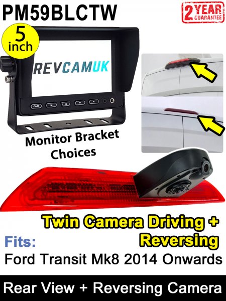 Reversing Cameras UK Ltd > Van Brake Light Reversing Camera Kits > Ford Transit Reversing Camera ...