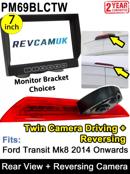 Reversing Cameras UK Ltd > Van Brake Light Reversing Camera Kits > Ford ...