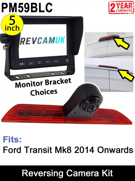 Reversing Cameras UK Ltd > Van Brake Light Reversing Camera Kits > Ford Transit Reversing Camera ...