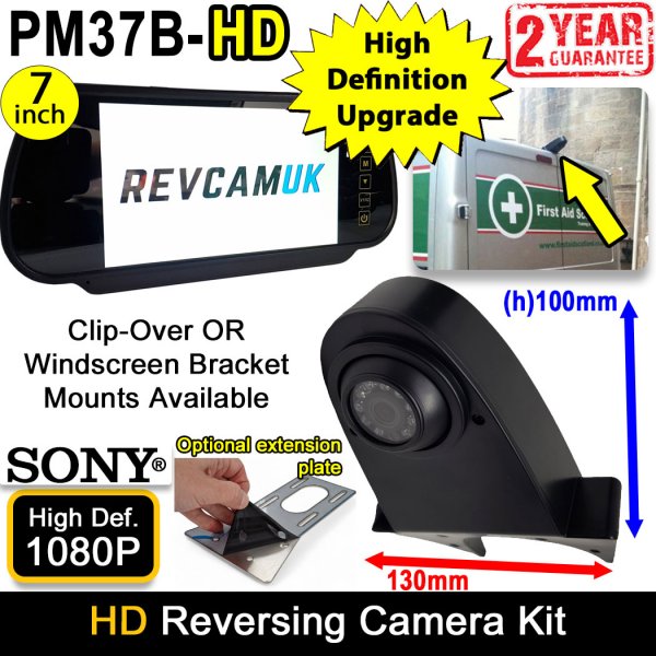 Reversing Cameras UK Ltd > Cabled Reversing Camera Kits > Roof Mount ...