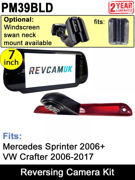 Reversing Cameras UK Ltd > Van Brake Light Reversing Camera Kits > VW ...