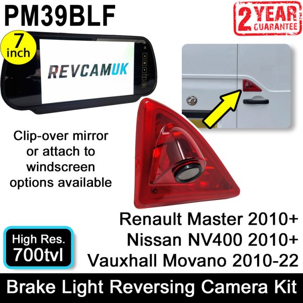 Reversing Cameras UK Ltd > Van Brake Light Reversing Camera Kits
