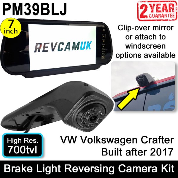 Reversing Cameras UK Ltd > Van Brake Light Reversing Camera Kits > VW ...