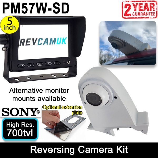 Reversing Cameras UK Ltd > Cabled Reversing Camera Kits > Roof Mount ...