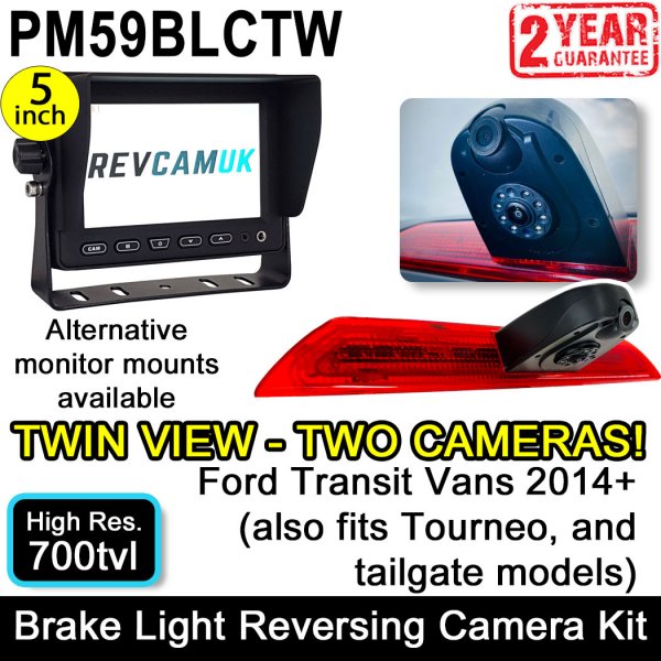 Reversing Cameras UK Ltd > Van Brake Light Reversing Camera Kits > Ford Transit Reversing Camera ...