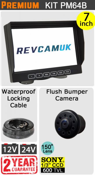 Reversing Cameras UK Ltd > Cabled Reversing Camera Kits