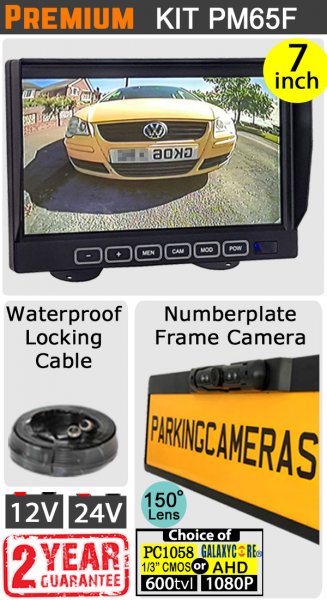 Reversing Cameras UK Ltd > Cabled Reversing Camera Kits