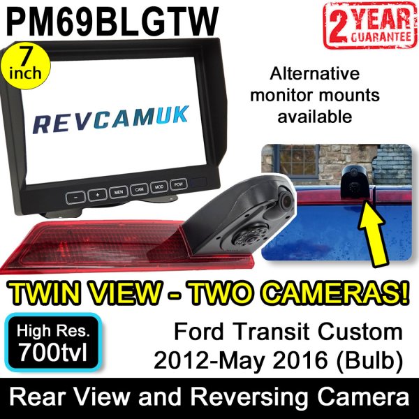 Reversing Cameras UK Ltd > Van Brake Light Reversing Camera Kits > Ford ...