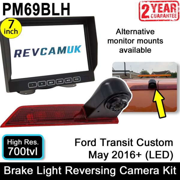 Reversing Cameras UK Ltd > Van Brake Light Reversing Camera Kits > Ford Transit Reversing Camera ...