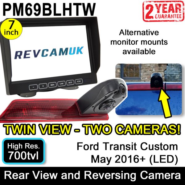 Reversing Cameras UK Ltd > Van Brake Light Reversing Camera Kits > Ford Transit Reversing Camera ...